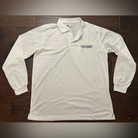 Shirts | Mens Allied Universal Security Services White Long Sleeve ...